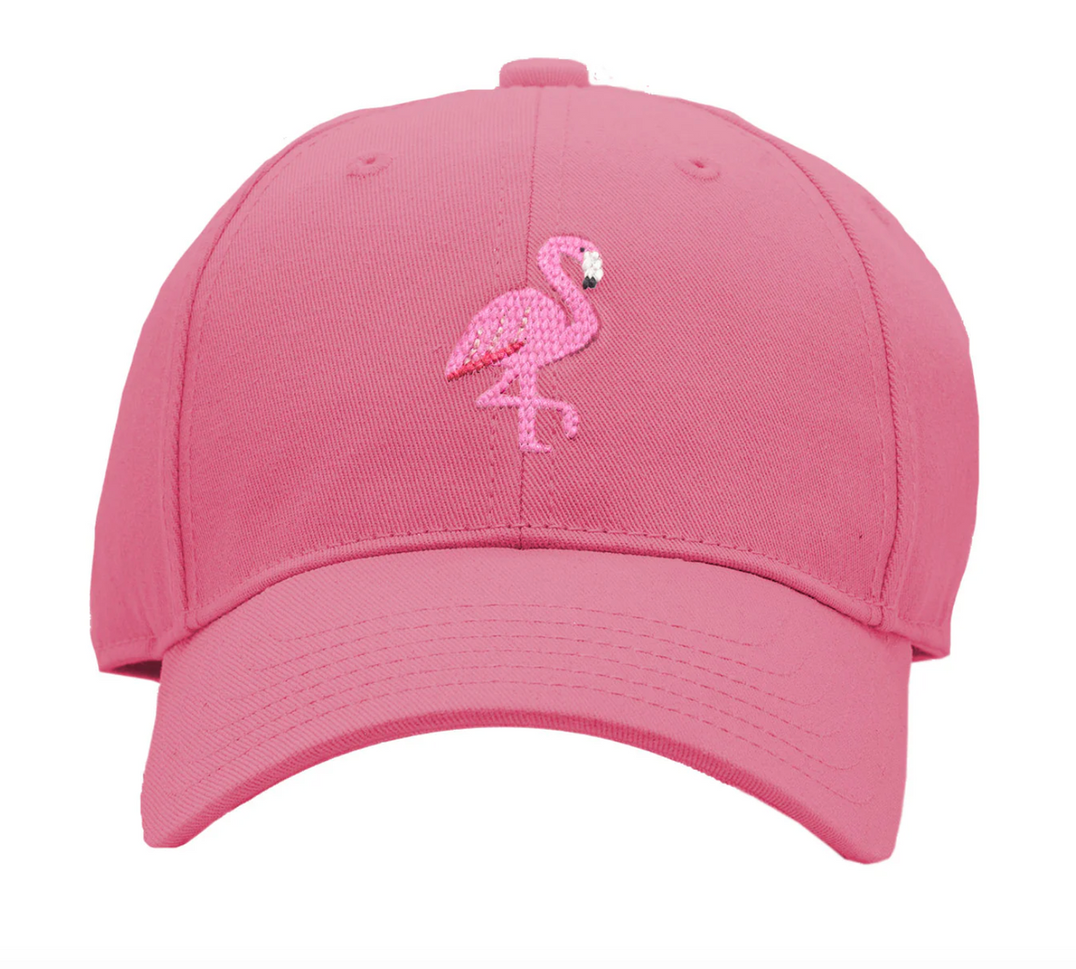 Kids Flamingo Baseball Hat - Bright Pink | Little Birdies